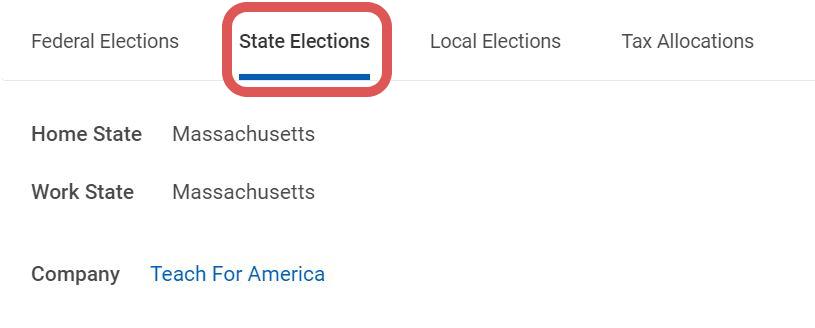 Payroll Tax Resources: Elections - Federal & State - TFA Homeroom