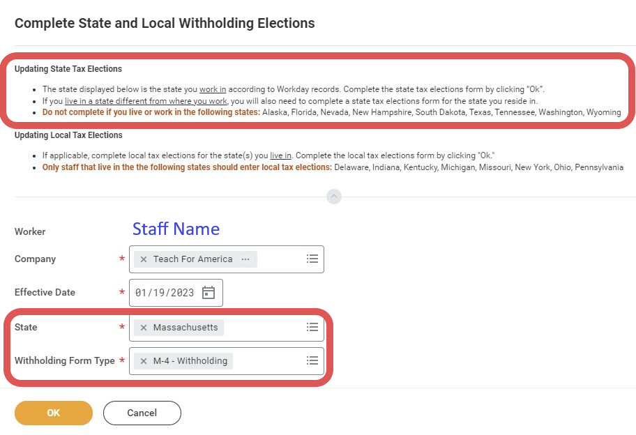 Payroll Tax Resources: Elections - Federal & State - TFA Homeroom